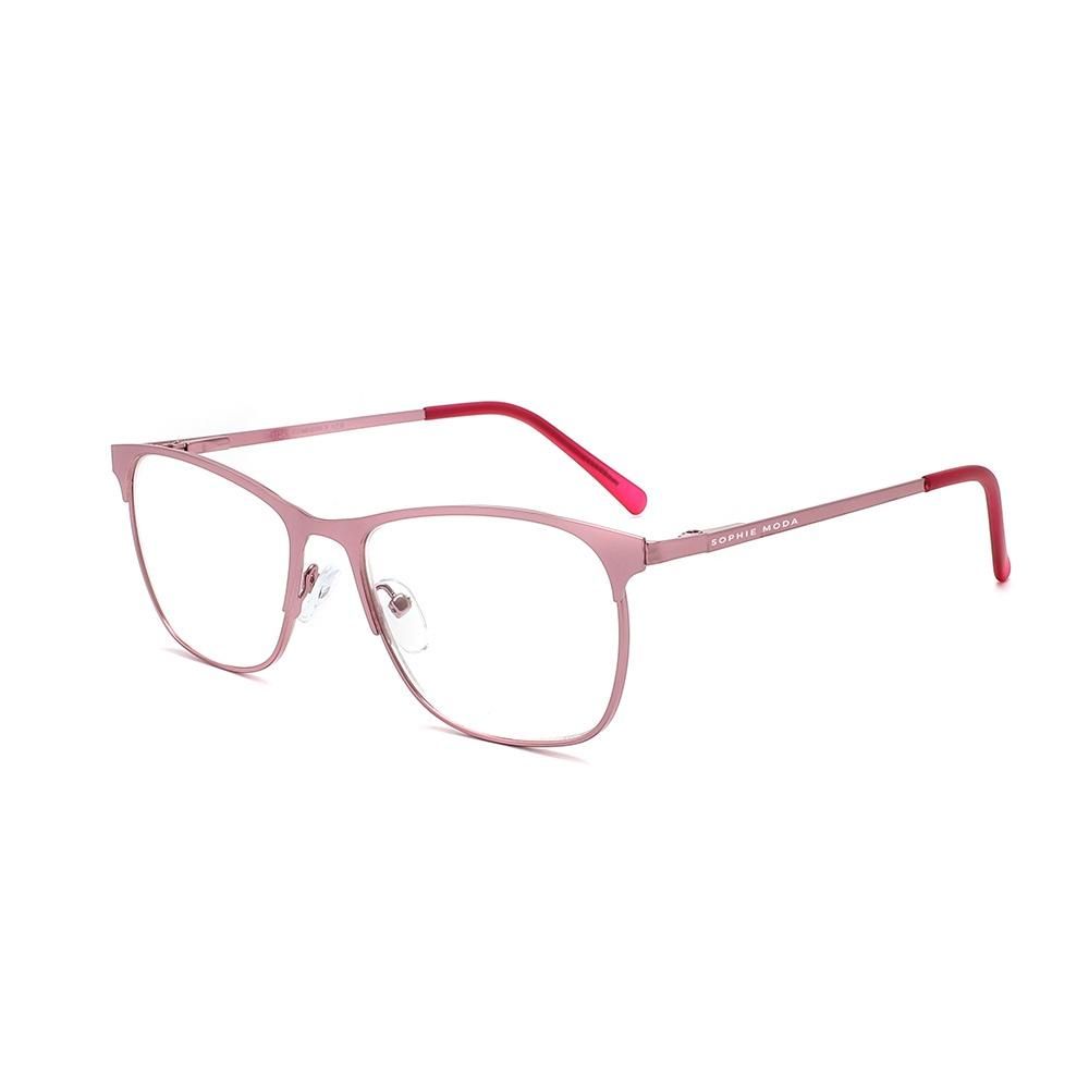 Sophie Moda Reading & Anti-Blue Light Glasses - Verge (Pink) | Shop ...
