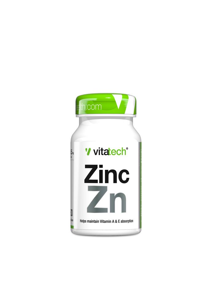 VITATECH Zinc 30 Tablets | Shop Today. Get it Tomorrow! | takealot.com
