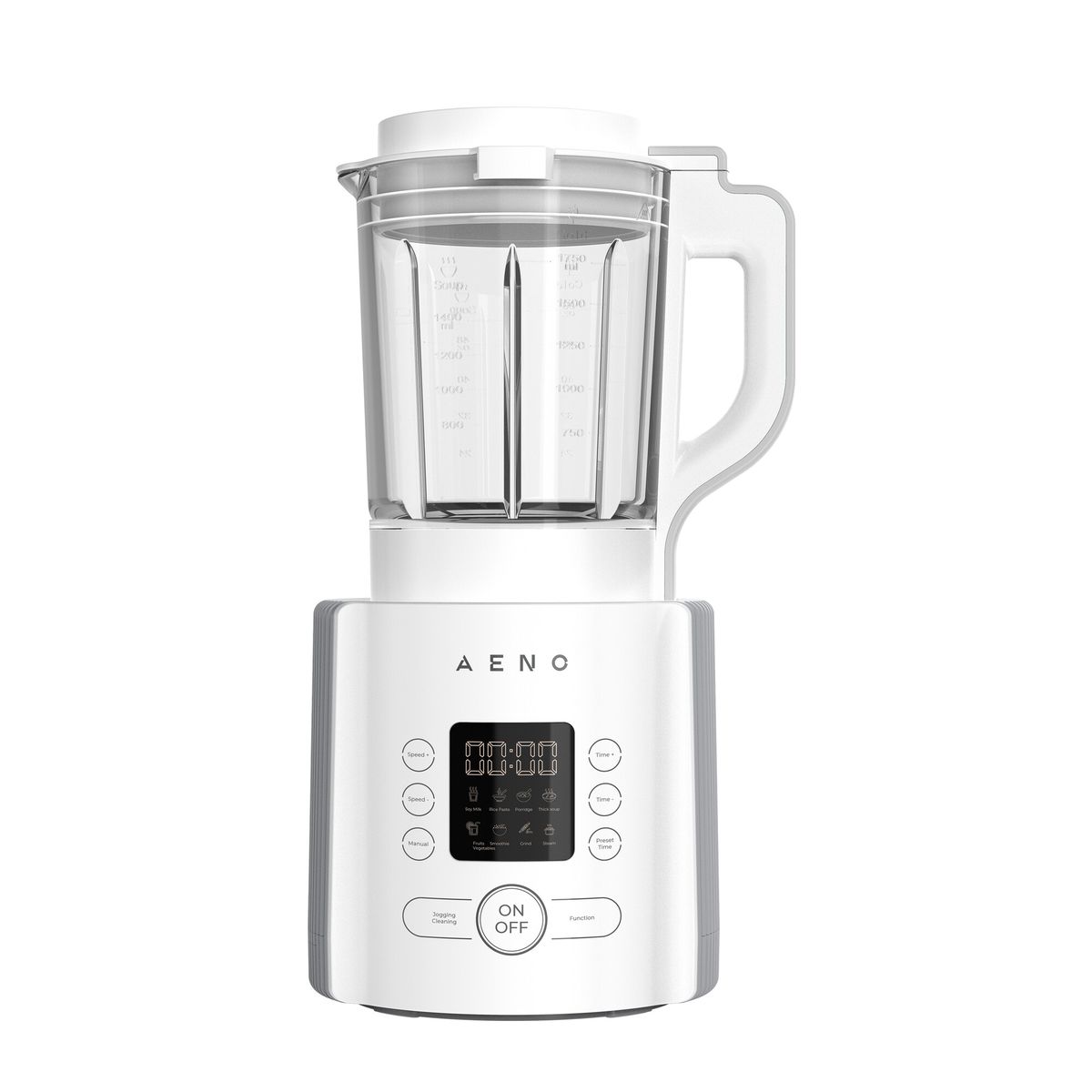 Aeno Blender And Soup Maker 8 Automatic Programmes 1 75L Glass Bowl