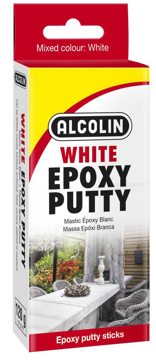 Alcolin Epoxy Putty White 120g (2 X 60g) - Pack of 6 | Shop Today. Get ...