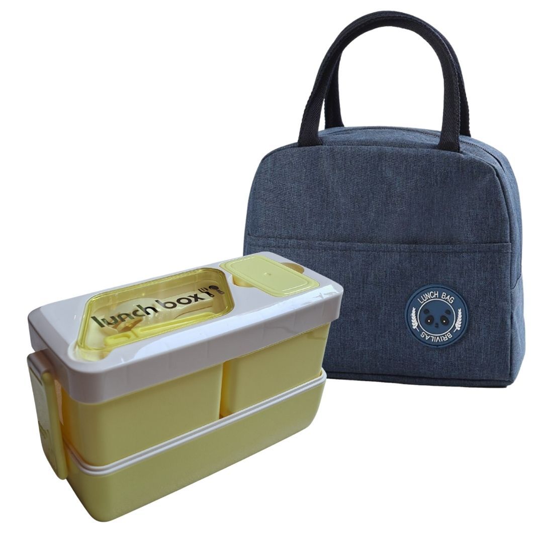Plastic Lunch Box and Blue Lunch Bag | Shop Today. Get it Tomorrow ...