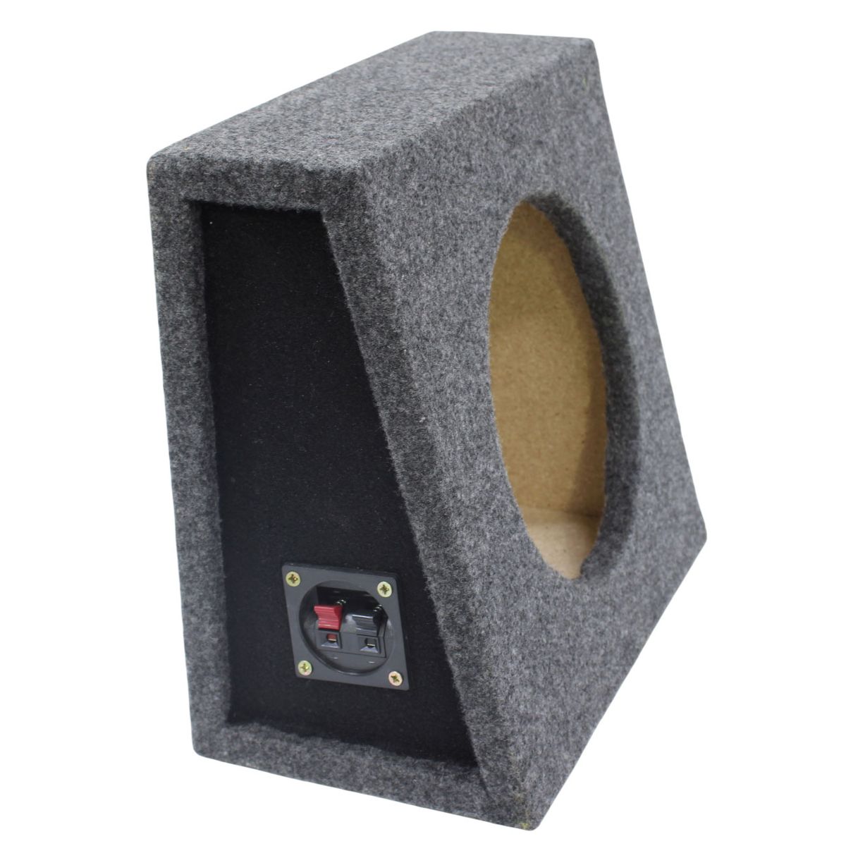 8" Single Ported Subwoofer Speaker Box Enclosure - Wiring Connection ...