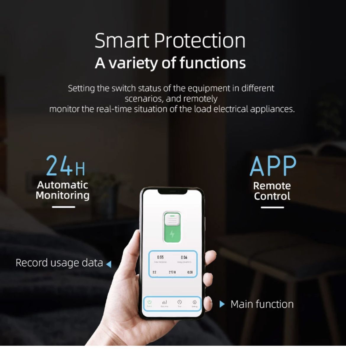 Energy Monitor - Smart WiFi Geyser timer-with energy -Smart Life/Tuya ...
