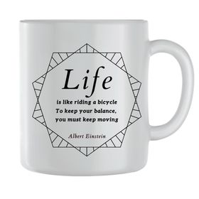 Life Coffee Mugs for Men Women with Motivational Saying Graphic Cup ...