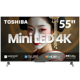 Toshiba 55" 4K Mini LED QLED Television Smart TV - Dolby Vision Plasma ...