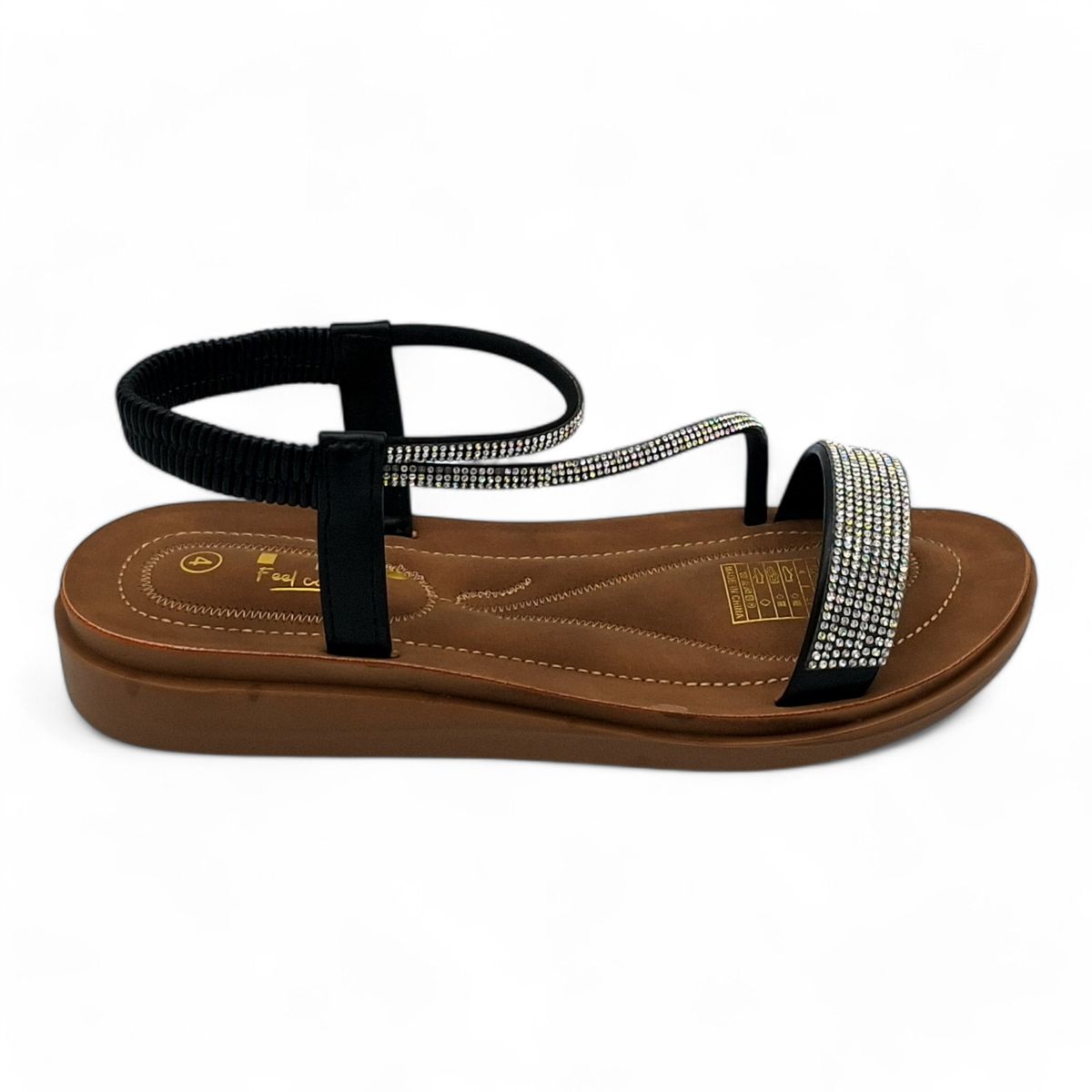 TTP Women Comfortable Sandal with Elasticated Ankle Strap - MJ251010-1 ...