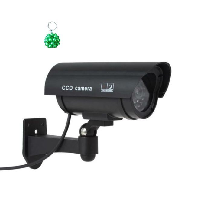 XF027 Dummy Camera Gun Type With CCTV Sticker And A Keyholder | Shop ...