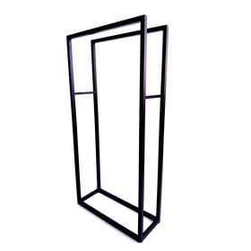 Firewood Log Holder Stand - Rectangular for Fireplace or Braai Area ...