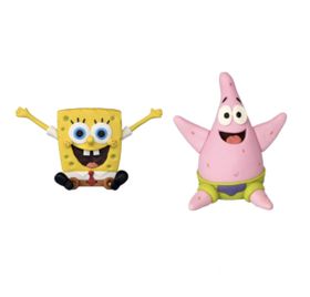 Fondant figurine SpongeBob and Patrick Edible | Shop Today. Get it ...