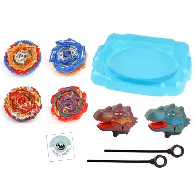 Bey Battle Dino Gyro Blade Toy Set for Kids Children Boys Ages 6 8 10 ...