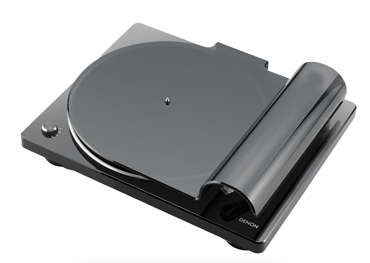 Denon DP-400 Premium Belt-Driven Hi-Fi Turntable - Black | Shop Today ...