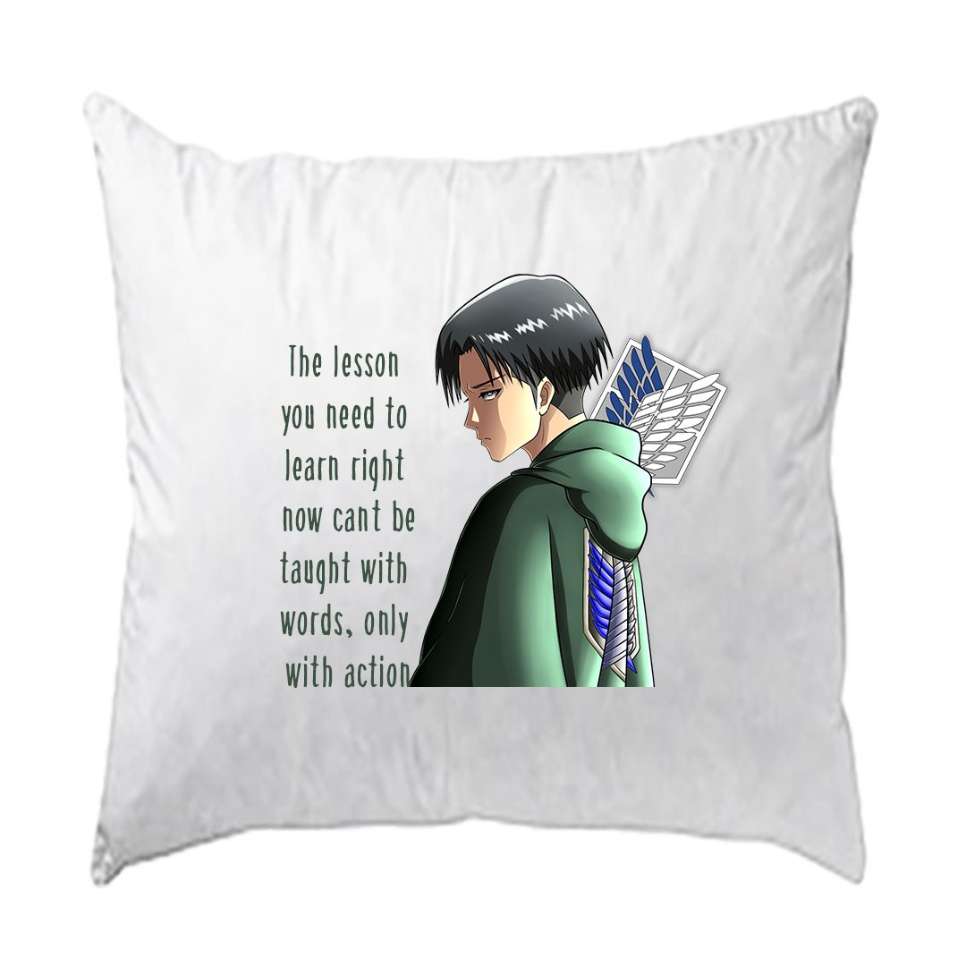 Scatter Cushion 25cm - Anime - Levi Ackerman | Shop Today. Get it ...