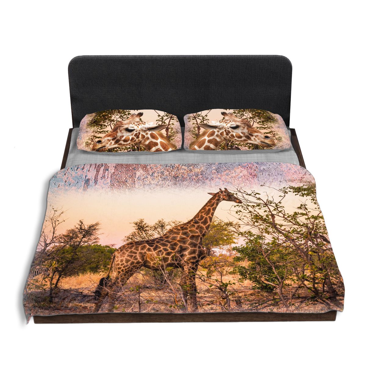 Giraffe in the Savanna Duvet Cover Set | Shop Today. Get it Tomorrow ...