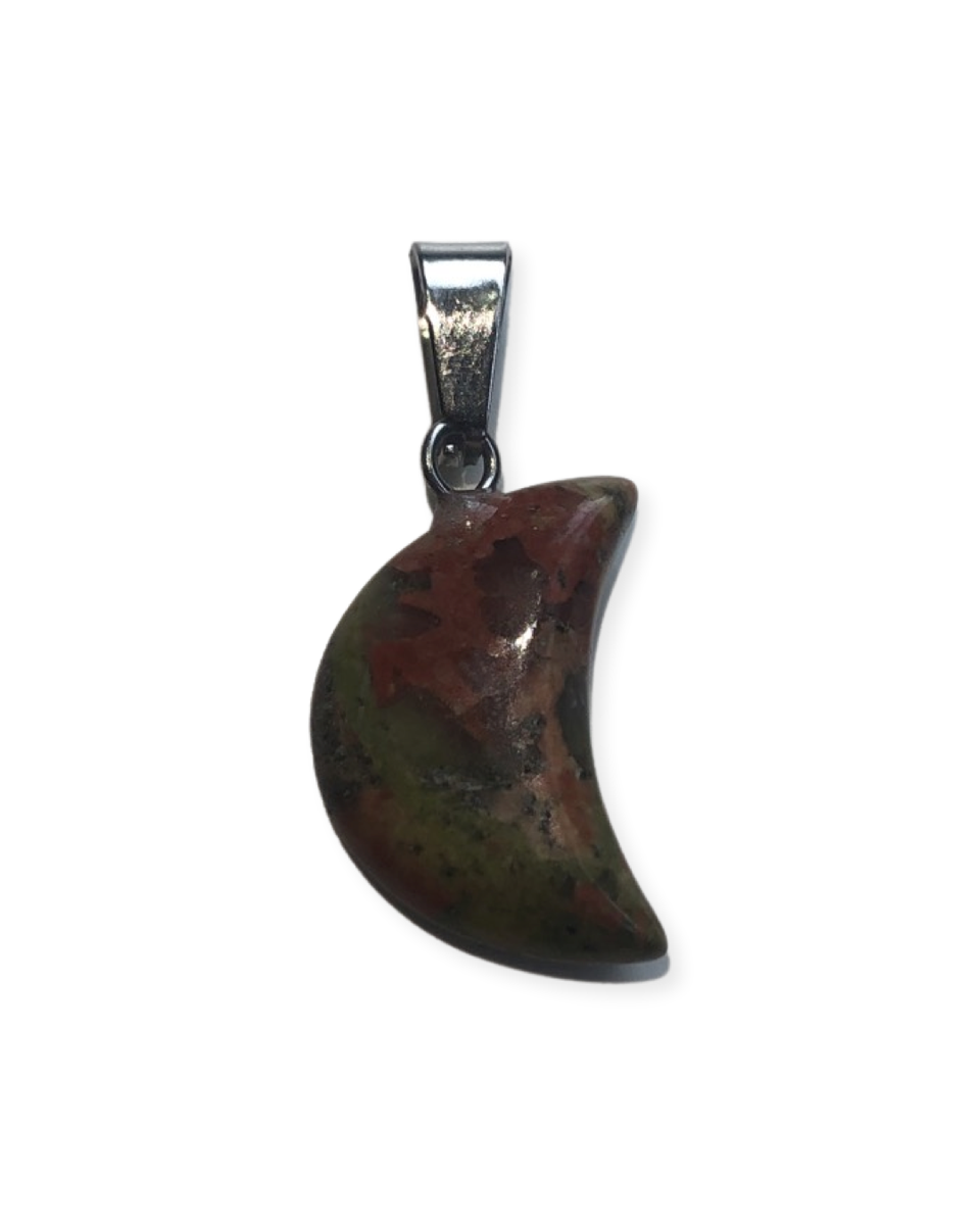 Pendant Crescent Stone Quartz Charm | Shop Today. Get it Tomorrow ...