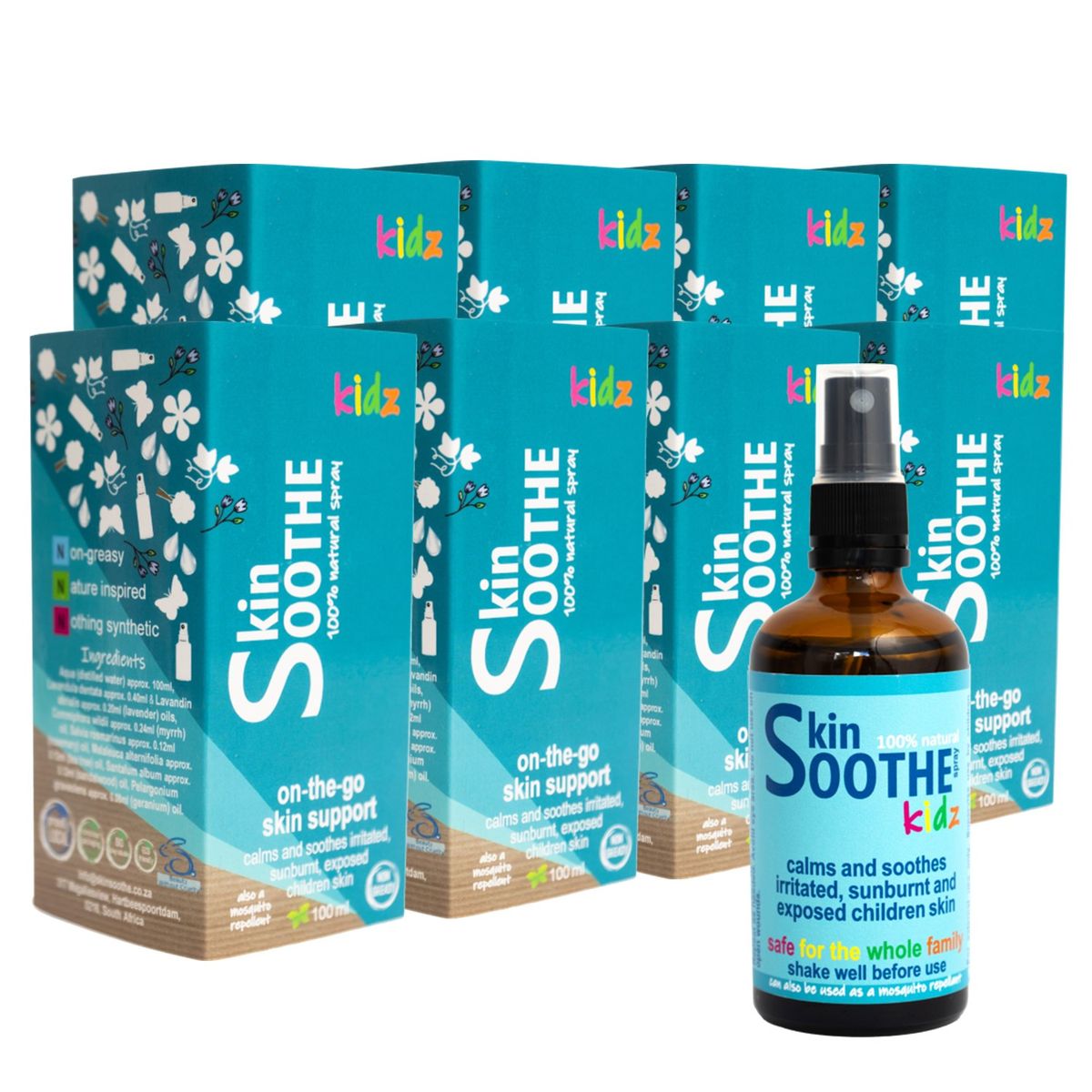 SkinSOOTHE Kidz (x8) - for Irritated or Exposed Children Skin - 8x100ml | Shop Today. Get it ...