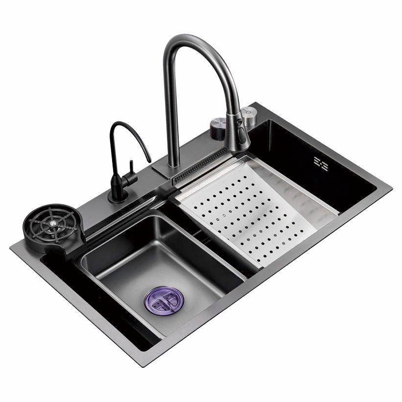 Rainfall Kitchen Mixer/Sink Combo Dark Grey 1521G | Shop Today. Get it ...