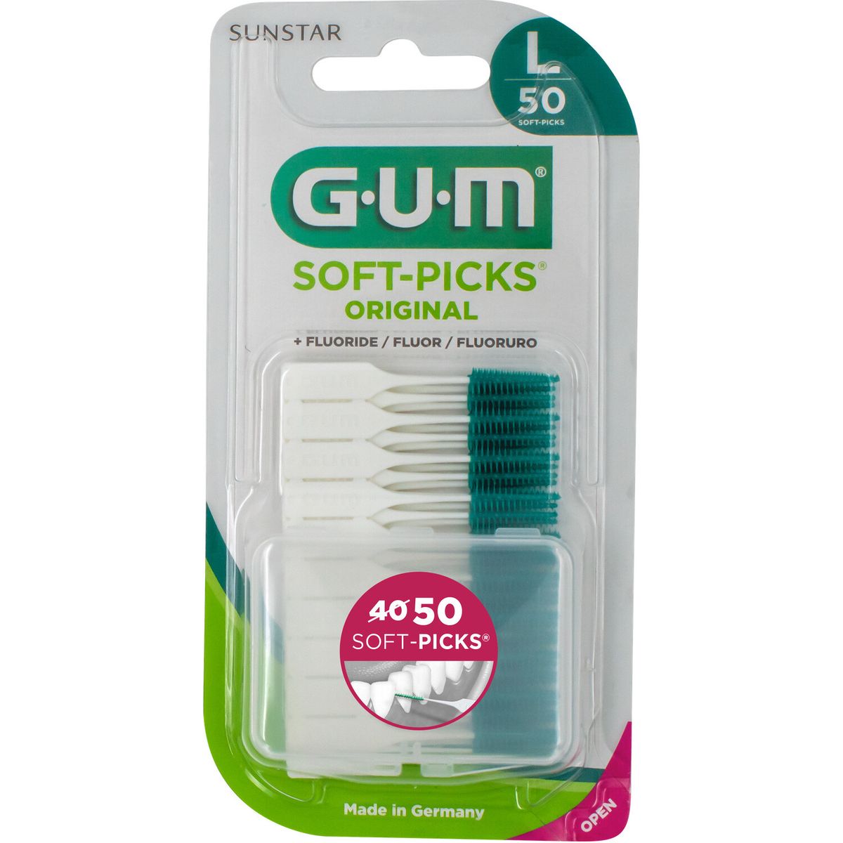 Sunstar GUM Soft-Picks Original Dental Picks Large 50's | Shop Today ...