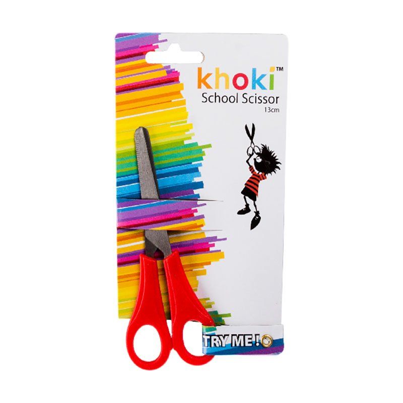 School Scissors - Stainless Steel - Red - 13cm - 30 Pack | Shop Today ...