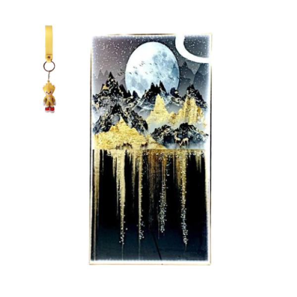 Abstract Moon Landscape Poster Painting | Shop Today. Get it Tomorrow ...