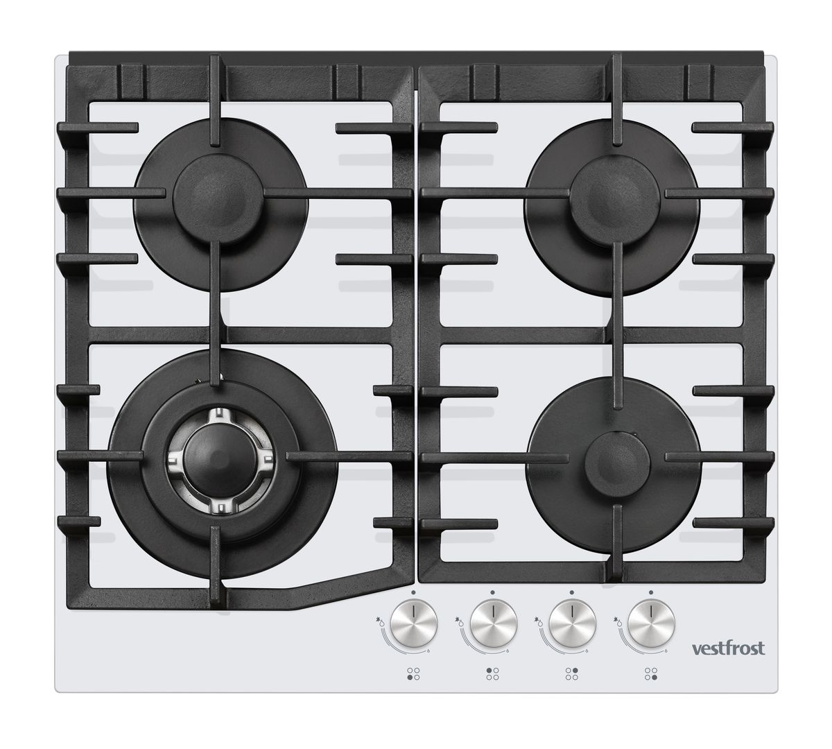 Vestfrost - 4 Burner White Gas Hob | Shop Today. Get it Tomorrow ...
