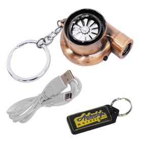 Turbocharger Sound Cigarette Lighter Car Novelty Keychain -Copper ...