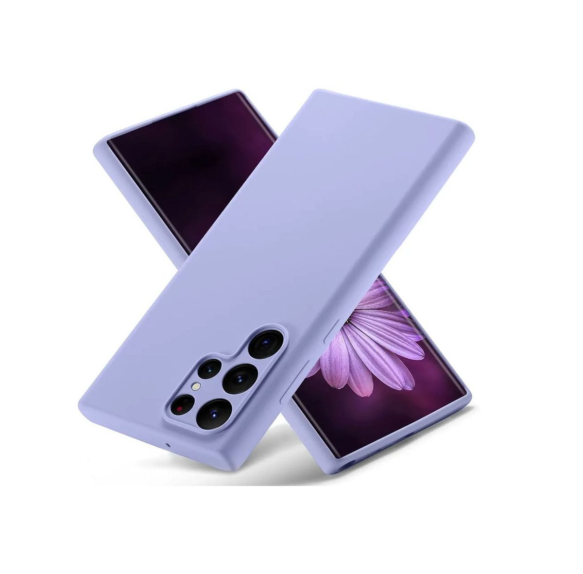 Liquid Silicone Back Case For Samsung Galaxy S22 Ultra- Purple | Shop Today. Get it Tomorrow ...