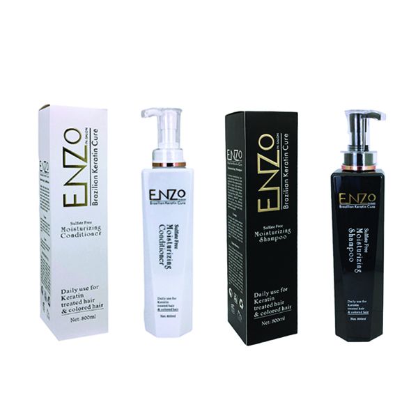 Enzo Keratin Shampoo & Conditioner for Treated & Coloured Hair | Shop ...