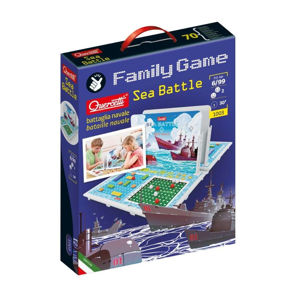 Quercetti Sea Battle Strategy Game - Classic Battleship-Style Logic ...