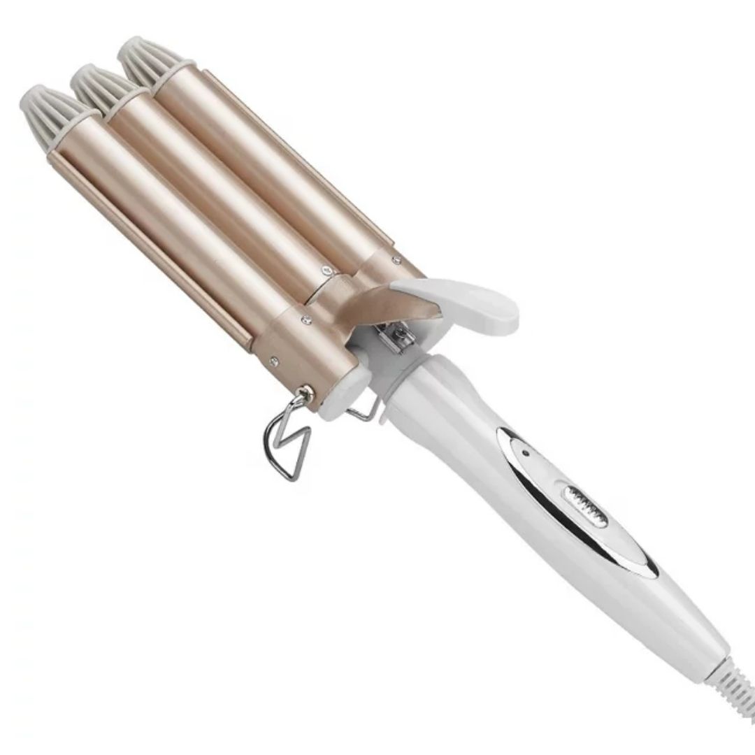 Professional Three-Tube Curling Iron - Rose Gold | Shop Today. Get it ...