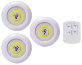 Ten-Tech LED Light 3 piece set with Remote Control | Shop Today. Get it ...