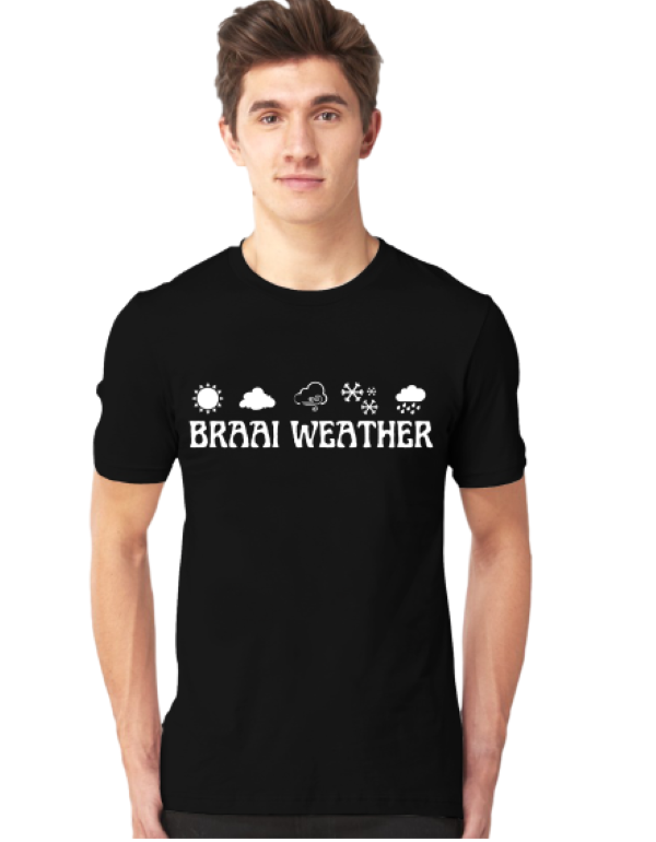 Braai Weather T-shirt | Shop Today. Get it Tomorrow! | takealot.com