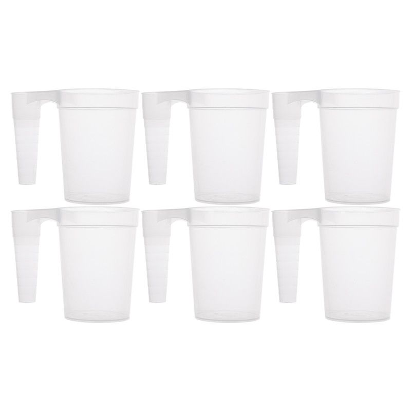 Bar Butler Stacking Beer Mug Plastic 6 Pack - 500ml | Shop Today. Get ...