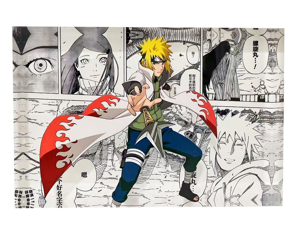 3D Anime Acrylic Block - Minato Namikaze | Shop Today. Get it Tomorrow ...