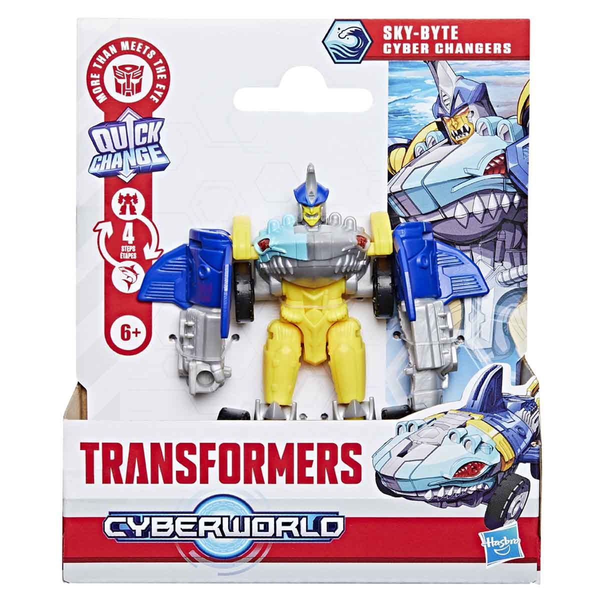 Transformers Cyberworld Cyber Changer Skybyte | Shop Today. Get it ...