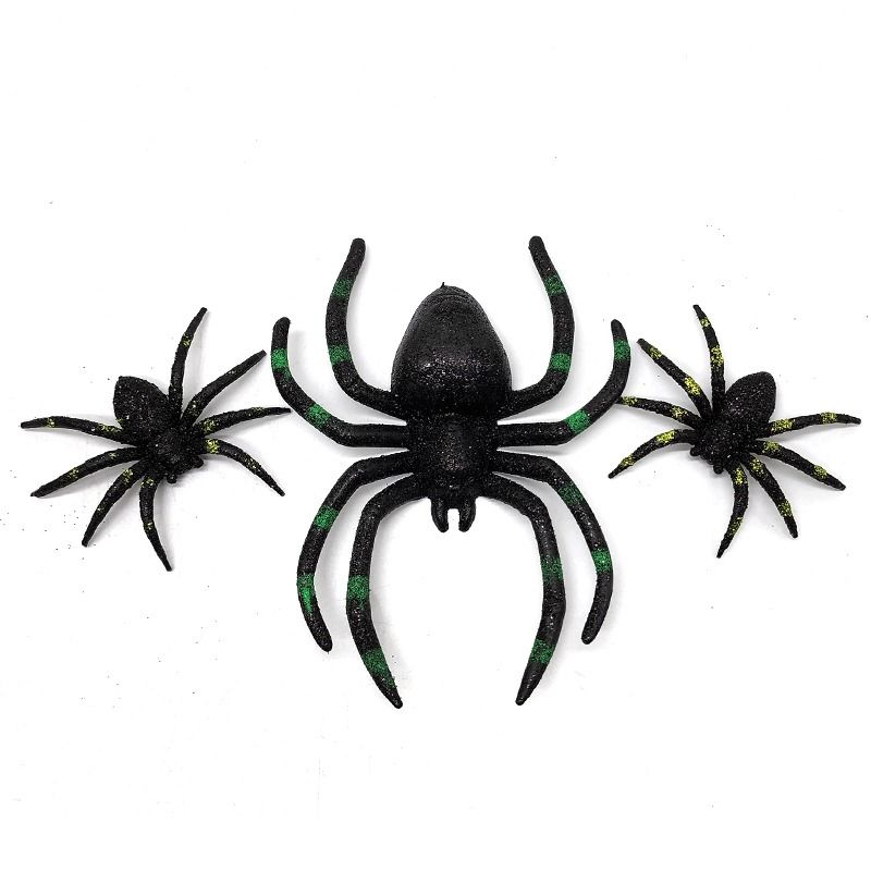 PurpleX Halloween Fake Spider 3 Pack Scary Spiders | Shop Today. Get it ...
