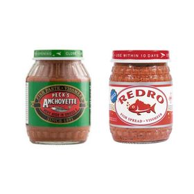 Breakfast Spread - Redro Fish Spread & Peck's Anchovette - 2 pack ...