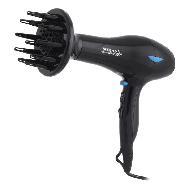 SuperTurbo 2400W Multifunctional Hair Dryer with Overheat Protection ...