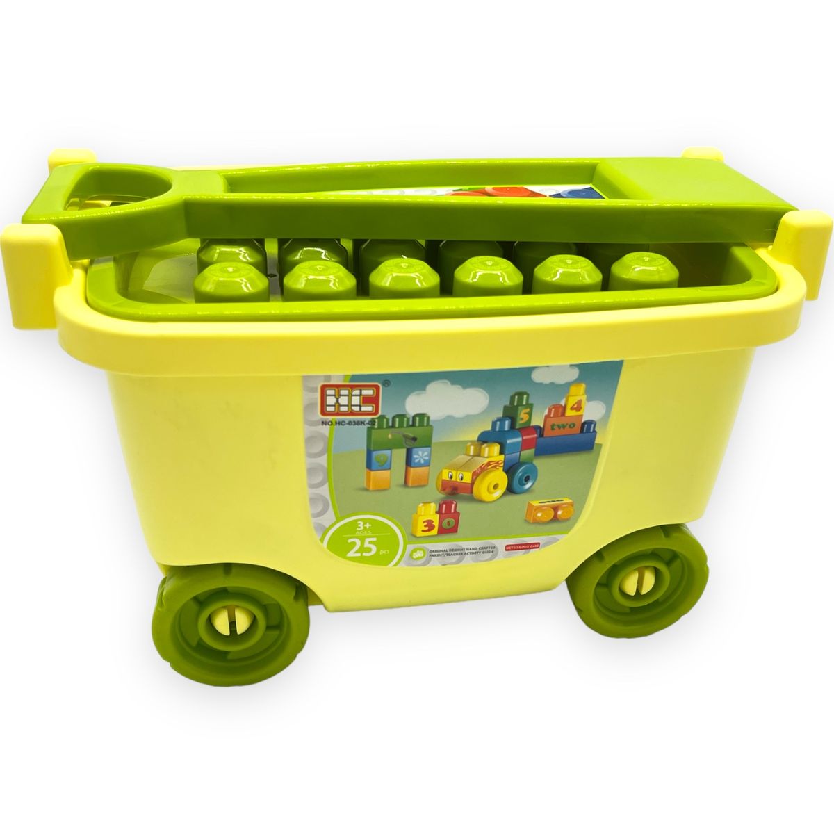 Wagon with Building Blocks - STEM Toys for Children - 25 Pieces | Shop ...
