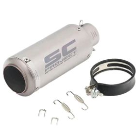 Sc Project Design Motorcycle Exhaust Silencer, Exhaust Short Box | Shop ...