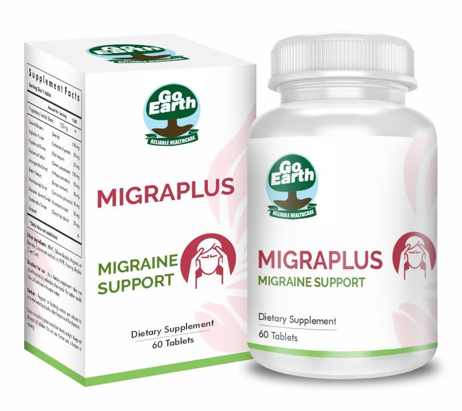 Go Earth Migraplus - Migraine Support - 60 Tabs | Shop Today. Get it ...