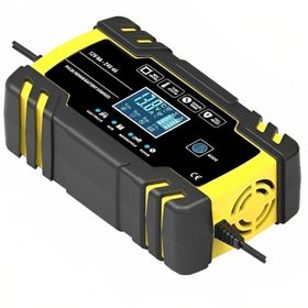 Car Battery Charger 12V 24V 8A Touch Screen Pulse Repair LCD Fast ...