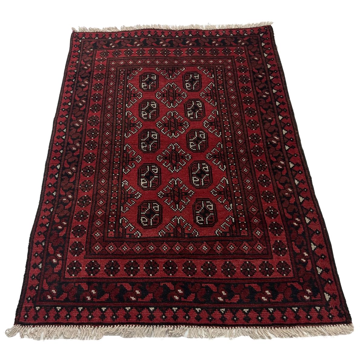 Red Afghan Rug - 149 x 101cm | Shop Today. Get it Tomorrow! | takealot.com