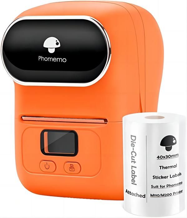 Phomemo M110 Label Maker- Portable Mini Bluetooth Thermal Label Printer ...