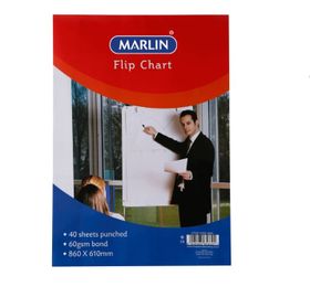 Marlin - Bond Paper Flip Chart 40 Sheets (Pack Of 5) | Shop Today. Get ...