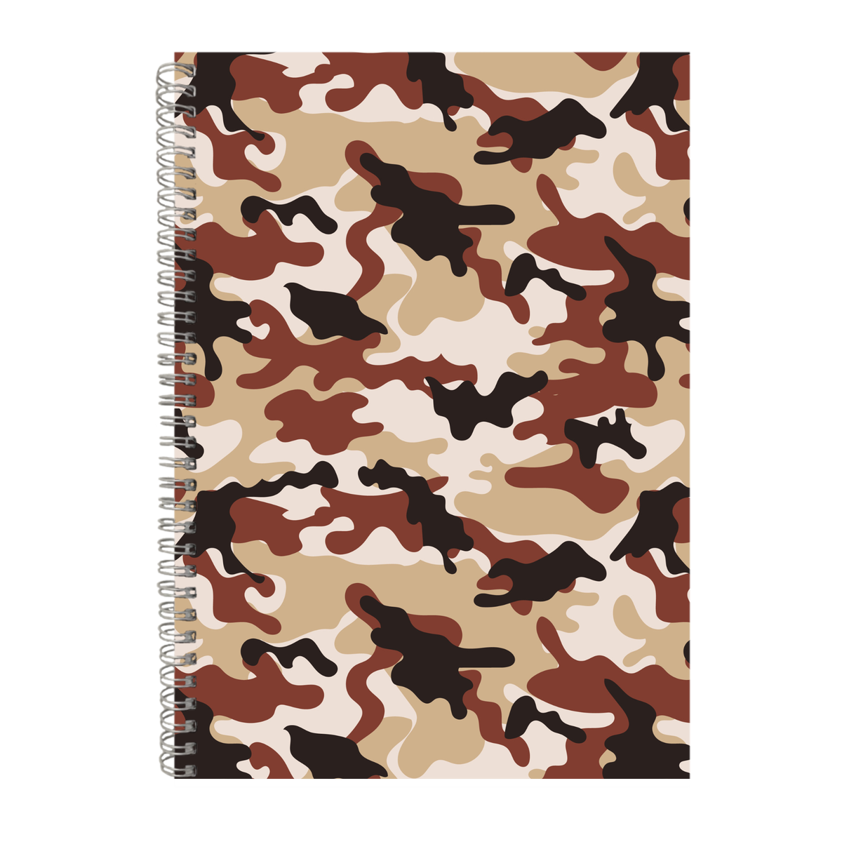 Red Desert Camo A4 Notebook Pad for Lovers Trendy Graphic Design ...