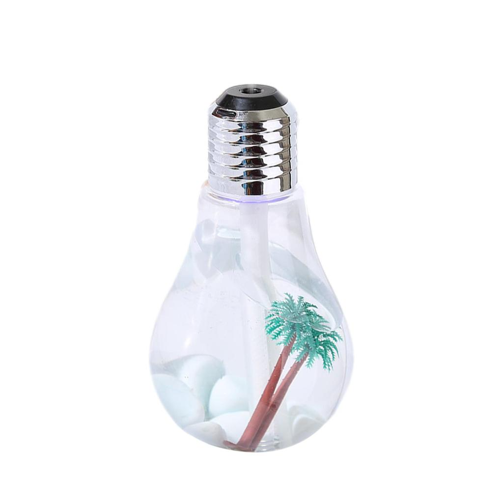 400ml Amazing 7 Color Light Bulb Humidifier and Purifier | Shop Today ...