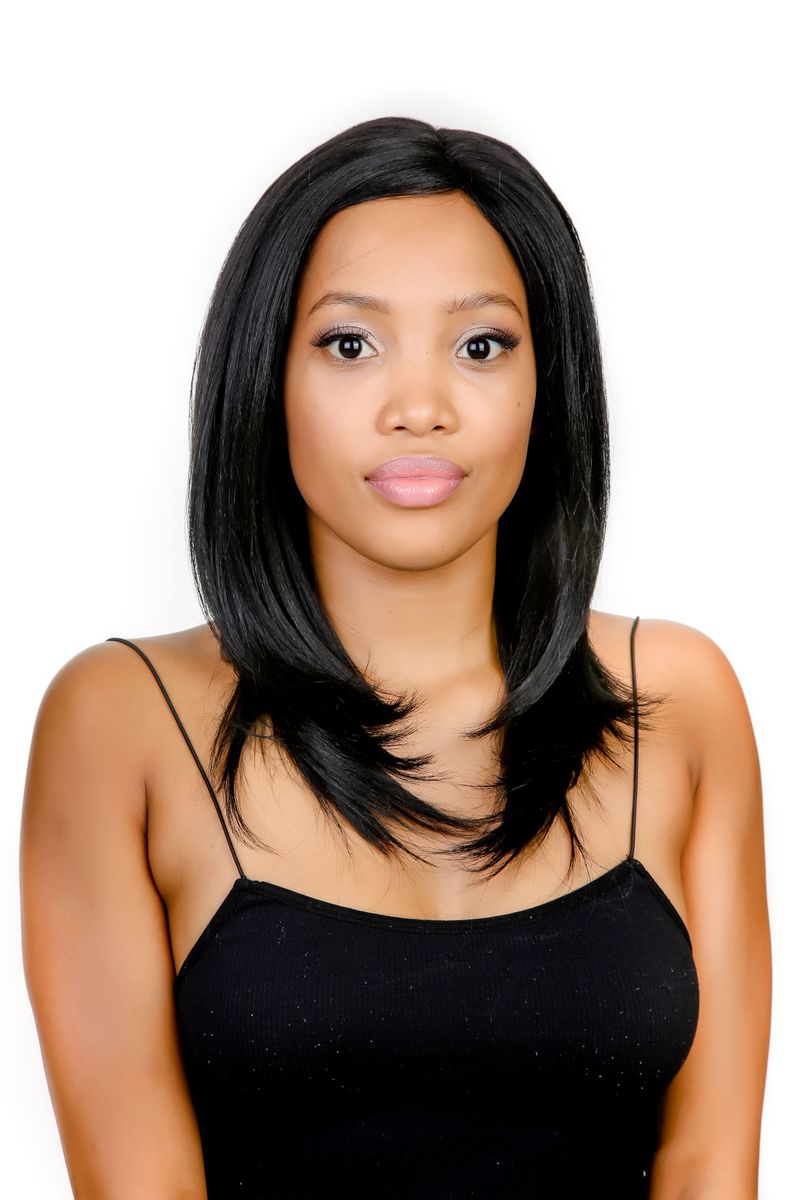 Wigs Magic Middle Size Synthetic Lace Parting Wig Lace F&P Dinna | Shop ...