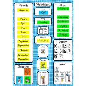 Date & Weather Chart (Afrikaans) (50pc) | Shop Today. Get it Tomorrow ...
