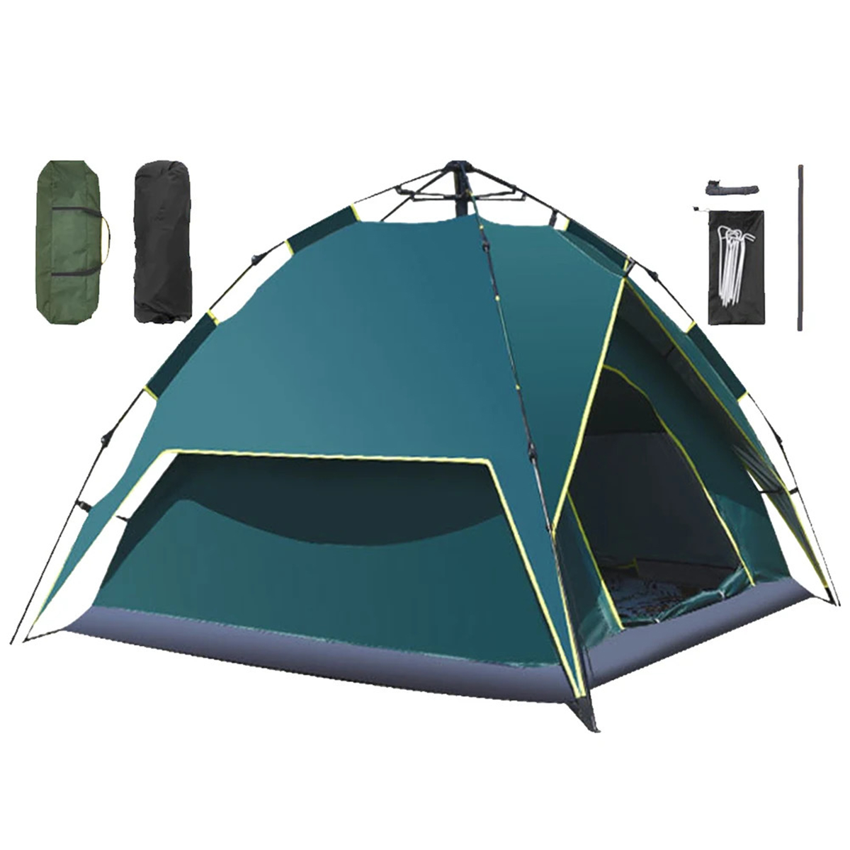 Mix Box Double Layer Waterproof Camping Pop Up Tent for 2 person | Shop ...