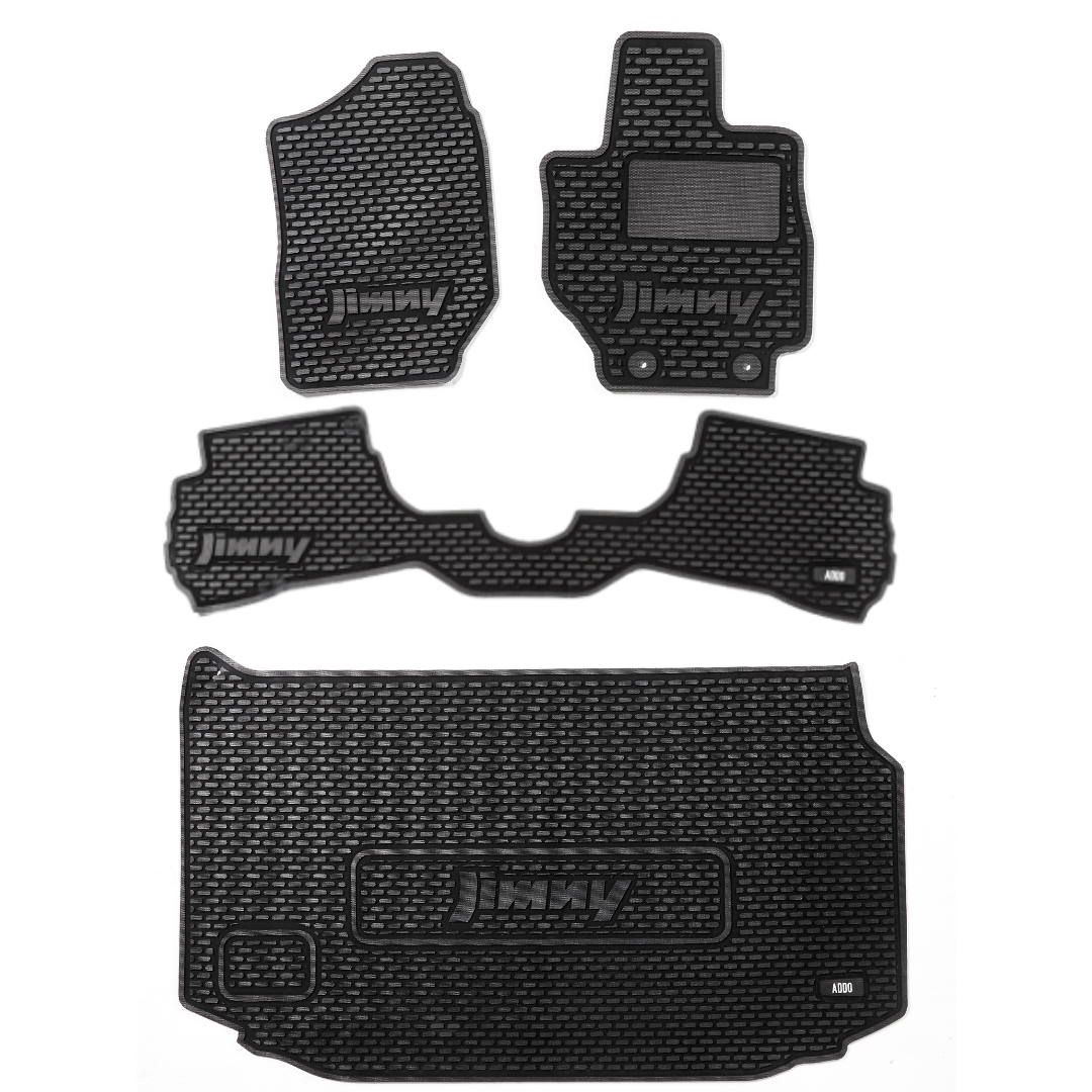 Suzuki Jimny GLX - Full Set Rubber Mats Automatic | Shop Today. Get it Tomorrow! | takealot.com